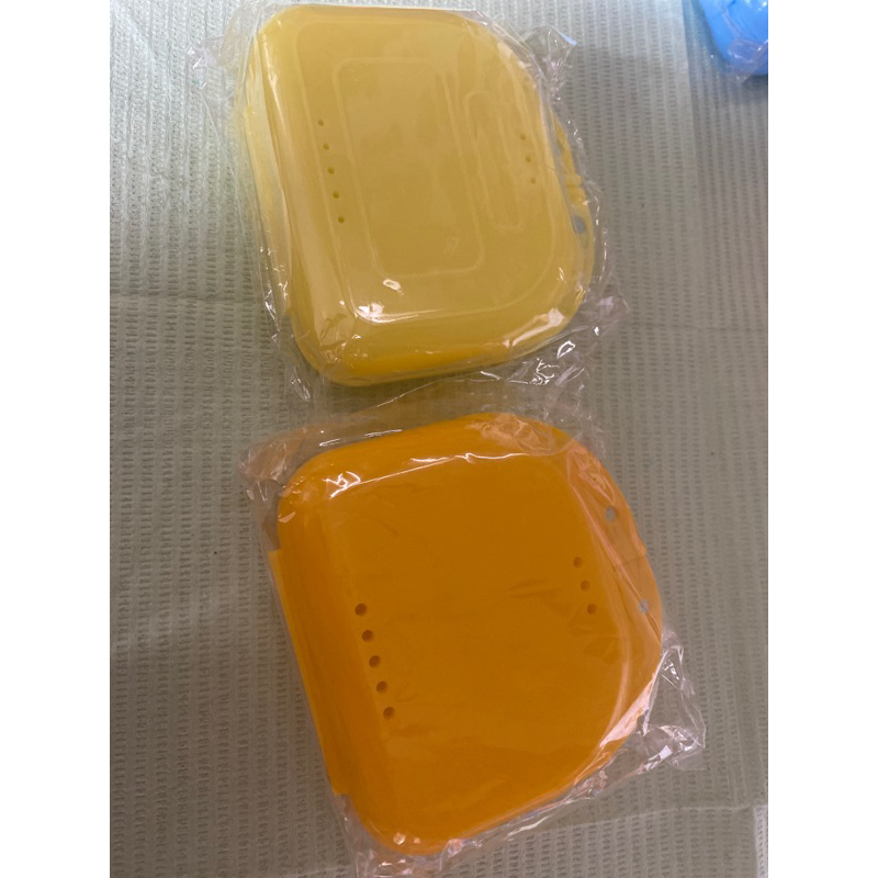Jual dental retainer box / kotak penyimpanan gigi palsu / kotak ...