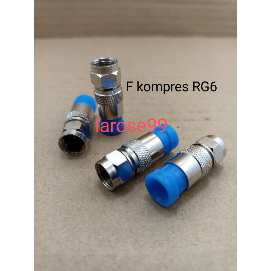 Jual Konektor F Compress RG6 Jack F Compress RG6 | Shopee Indonesia