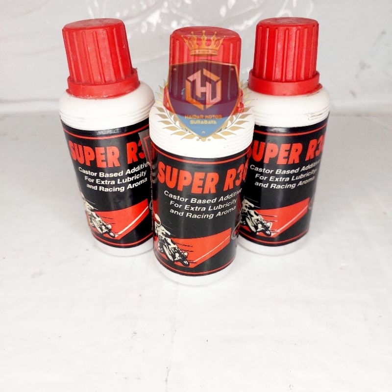 Jual Oli rotary Super R30 octane aroma racing/Oli rotary campuran untuk ...