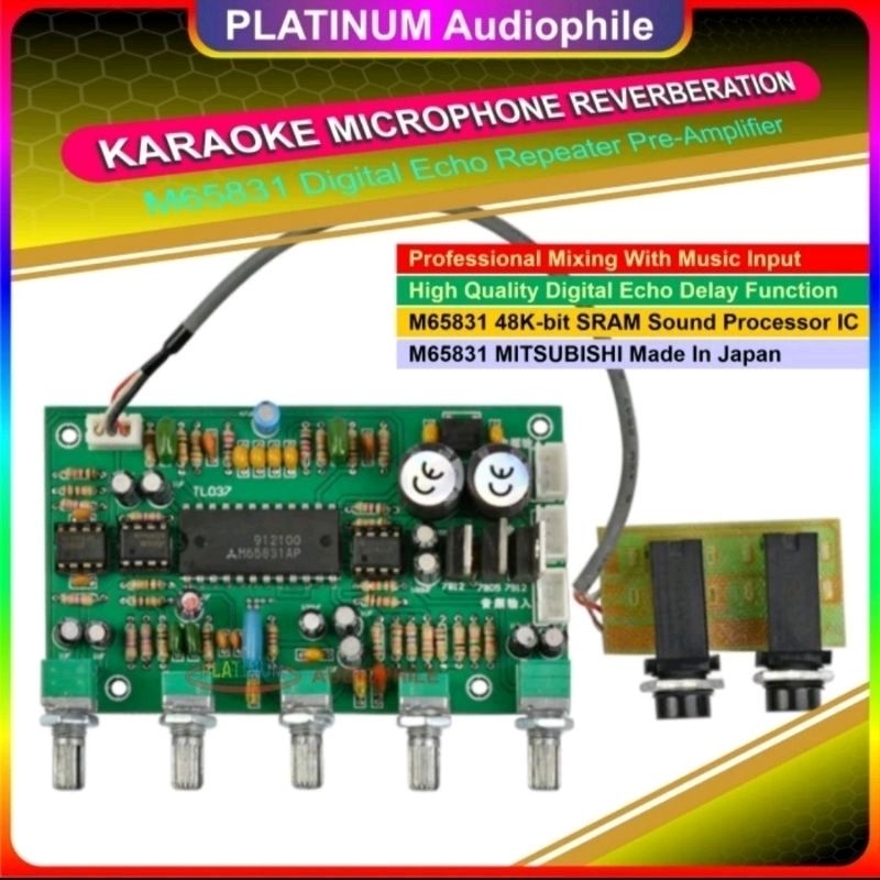 Jual Digital Echo Reveberation Pre Amplifier Professional Sound ...