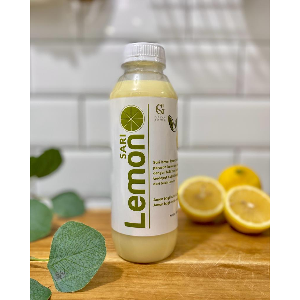 Jual Sari lemon fresh 500ml 100% murni air lemon diperas dan digiling ...
