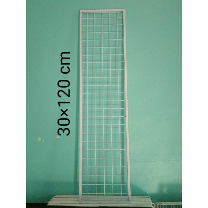 Jual Rak bingkai 30×120 cm,Rak display mundo pajangan dinding,Ram kawat ...