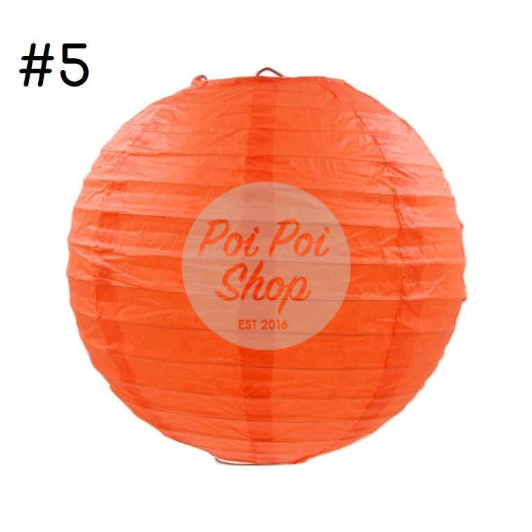 Jual Lampion Kertas Gantung 25 Cm Paper Lantern Lampion Kain 10 Inch ...