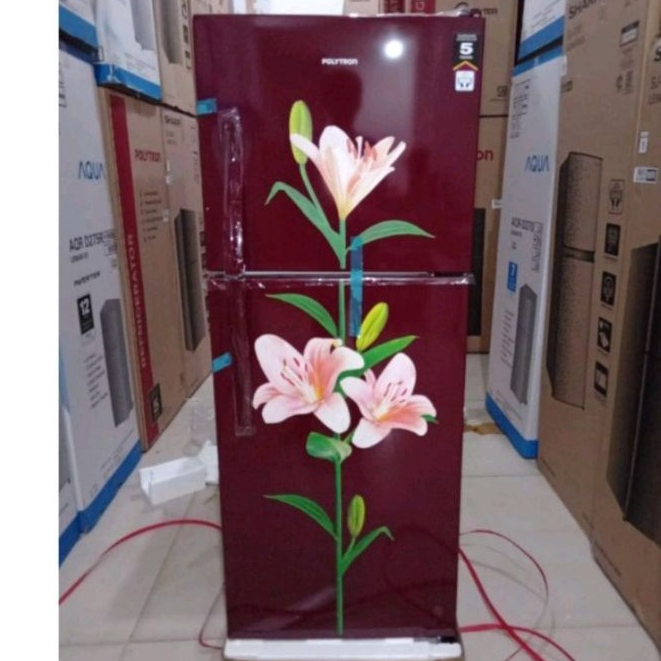 Jual Kulkas Polytron 2 Pintu Metallic 210 liter PRB 217 PR/LB | Shopee ...