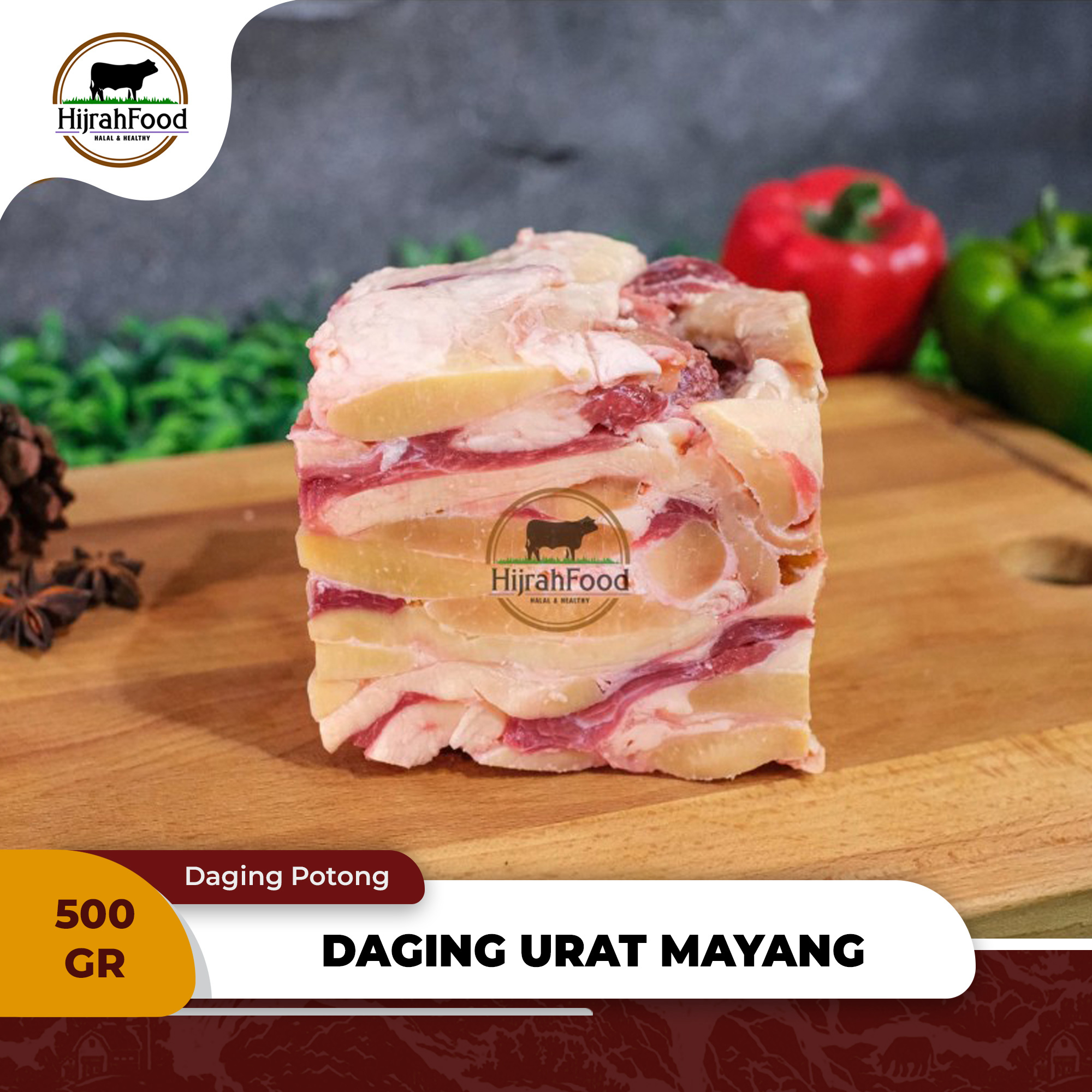 Jual Daging Urat Mayang Sapi | Beef Tendon Urat Ligamentum | Shopee ...