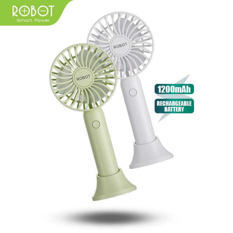 Jual ACOME x ROBOT USB Mini Fan RT-BF19 White Green - Garansi Resmi 1 ...