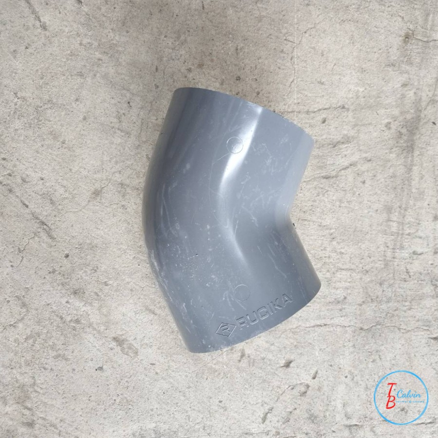 Jual Knee 6 inch 45 Derajat Rucika D Keni Elbow | Shopee Indonesia