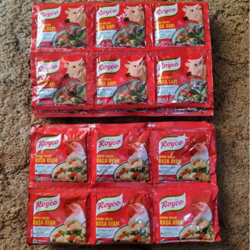Jual Royco Renteng 12 Bungkus Rasa Ayam dan Sapi | Shopee Indonesia