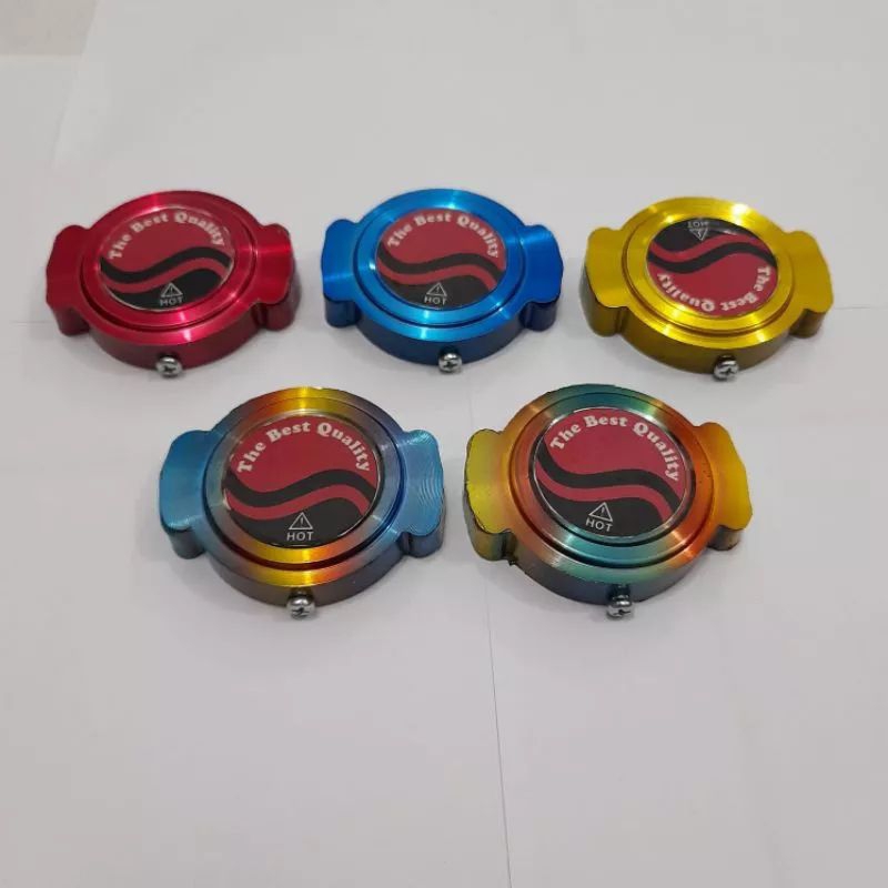 Jual tutup radiator variasi cap universal bahan full cnc Vario PCX dan ...