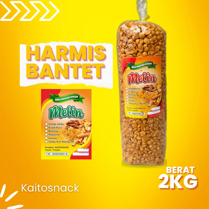 Jual Kerupuk Harmis Bantet Pedas Daun Jeruk | Shopee Indonesia