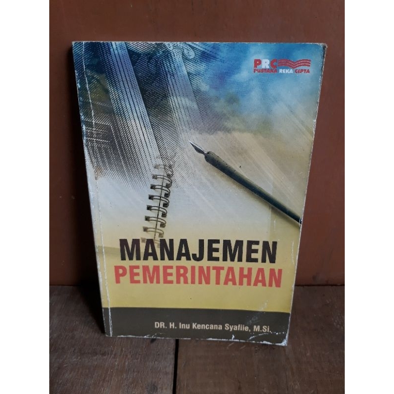 Jual Buku Manajemen Pemerintahan Shopee Indonesia 