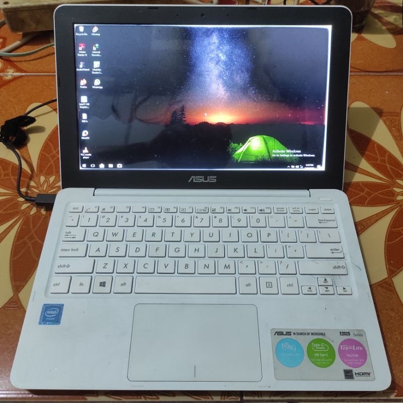 Jual Notebook Asus E202S intel celeron N3060 windows 10 laptop | Shopee ...