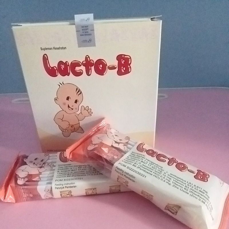 Jual Lacto B Sachet / Pack @ 10 Sachet / Probiotic | Shopee Indonesia
