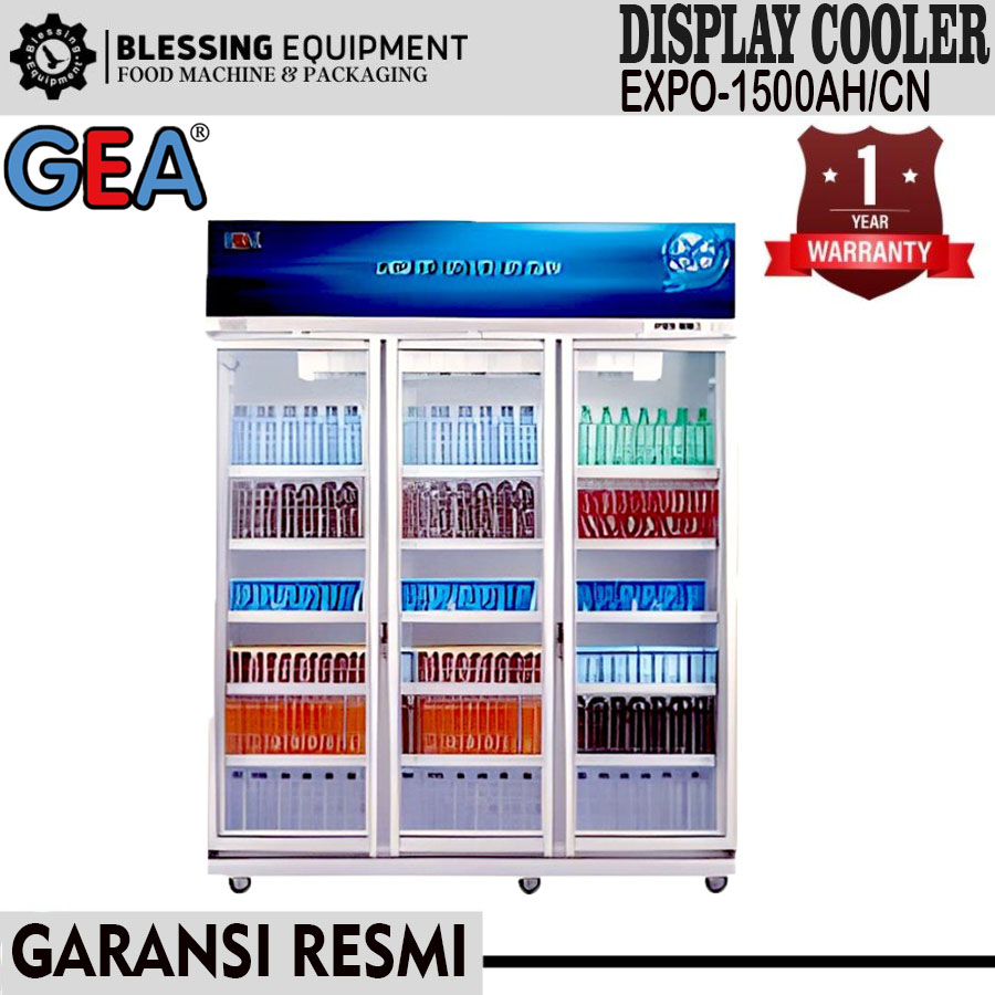 Jual DISPLAY COOLER GEA SHOWCASE PENDINGIN MINUMAN EXPO 1500 AH / EXPO ...
