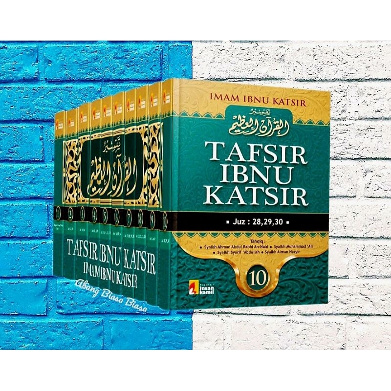 Jual Buku Tafsir Ibnu Katsir 1 set 10 buku - ORIGINAL | Shopee Indonesia