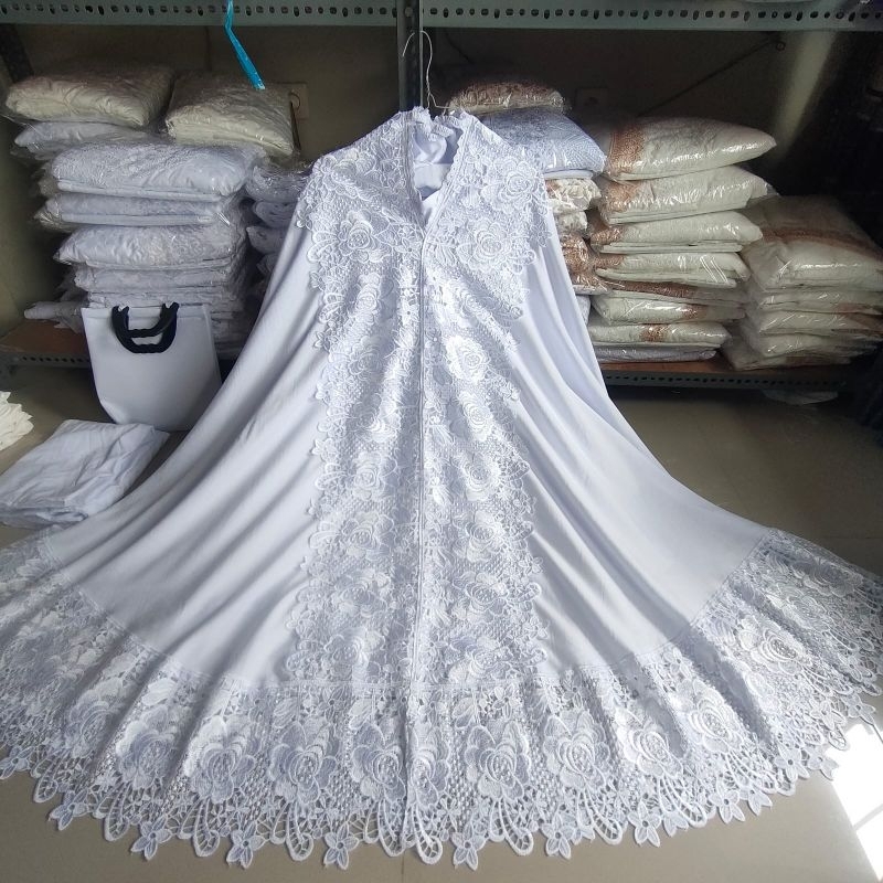 Jual MUKENA KATUN PUTIH RUQAYYAH | Shopee Indonesia