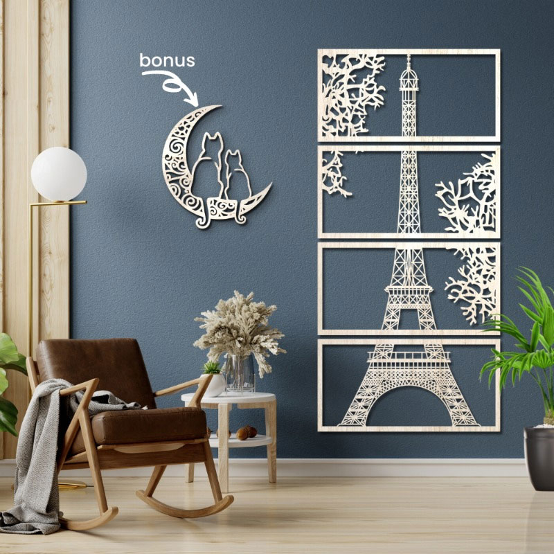 Jual (BERGARANSI) Pajangan Dinding Kayu / Dekorasi Dinding Ruang Tamu ...