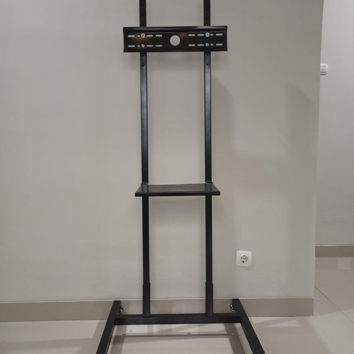 Jual Bracket Standing TV LED Stand Roda 32 - 65 Inch Hitam Tripod ...