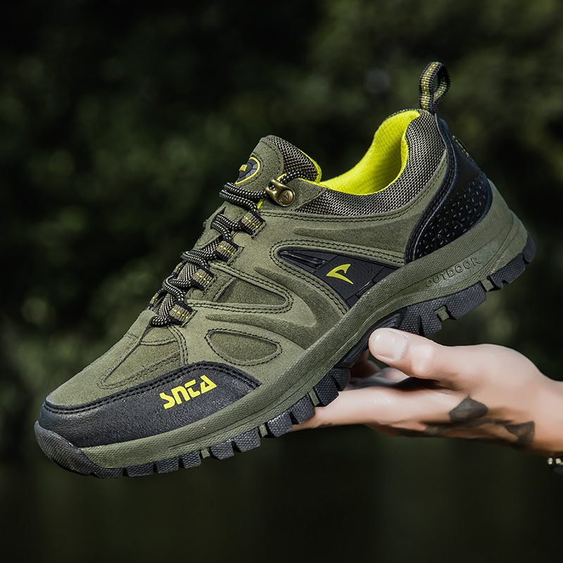 Jual Sepatu Gunung SNTA 442 GREEN Camping Adventur Outdoor Hiking Semi ...