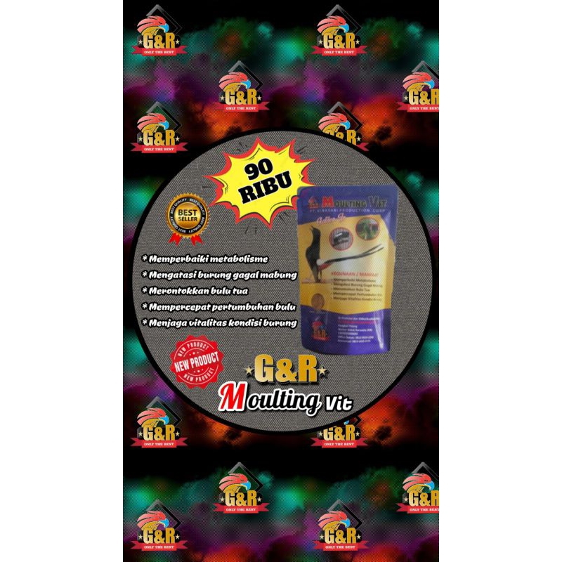Jual G&R Moulting vit gagal mabung ngurak perontok kibasari galileo jr gnr | Shopee Indonesia