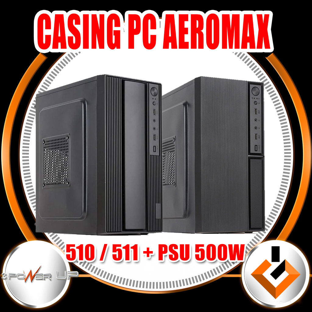 Jual Casing CPU Komputer Office PC + PSU 500W | Shopee Indonesia