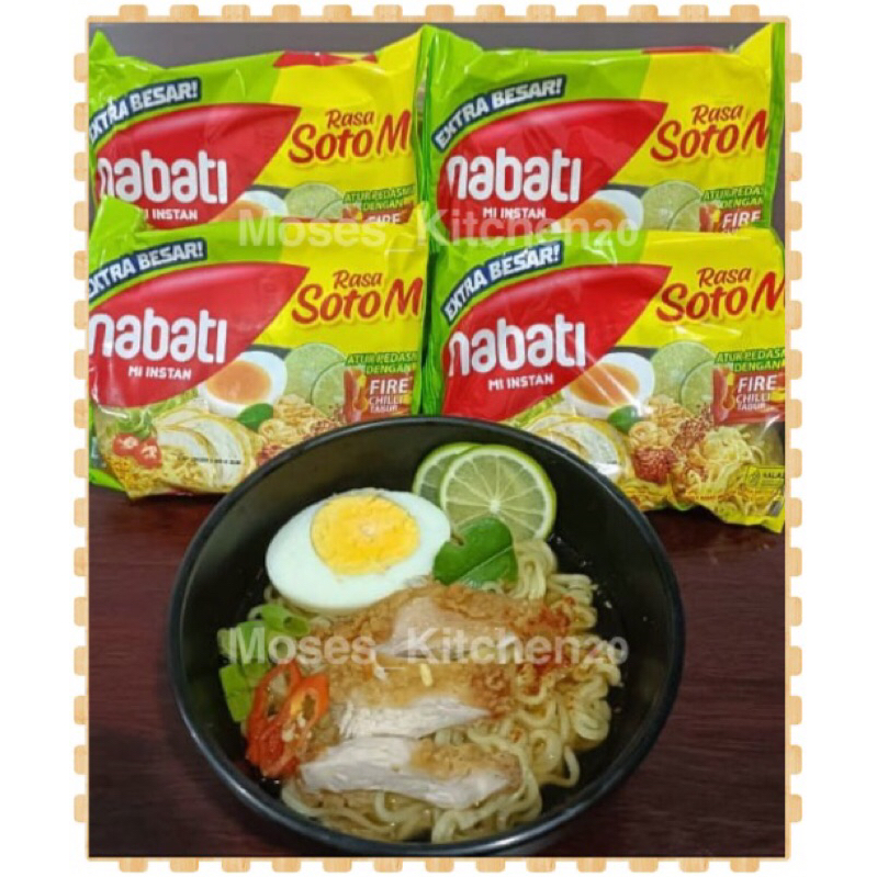 Jual NABATI MIE INSTANT RASA SOTO/MIE INSTANT RASA SOTO MIE BY NABATI ...