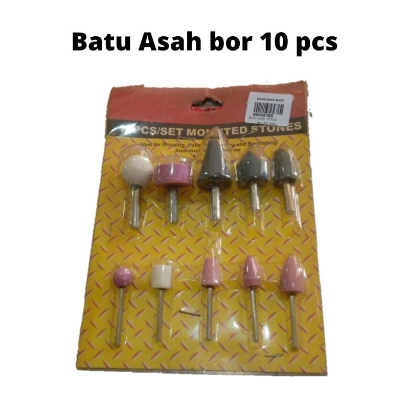 Jual Batu asah/matabor batu asah/batu osco/mounted stones (10 pcs ...