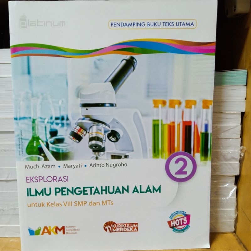 Jual Eksplorasi Ilmu Pengetahuan Alam IPA SMP Kelas 8 AKM Host ...