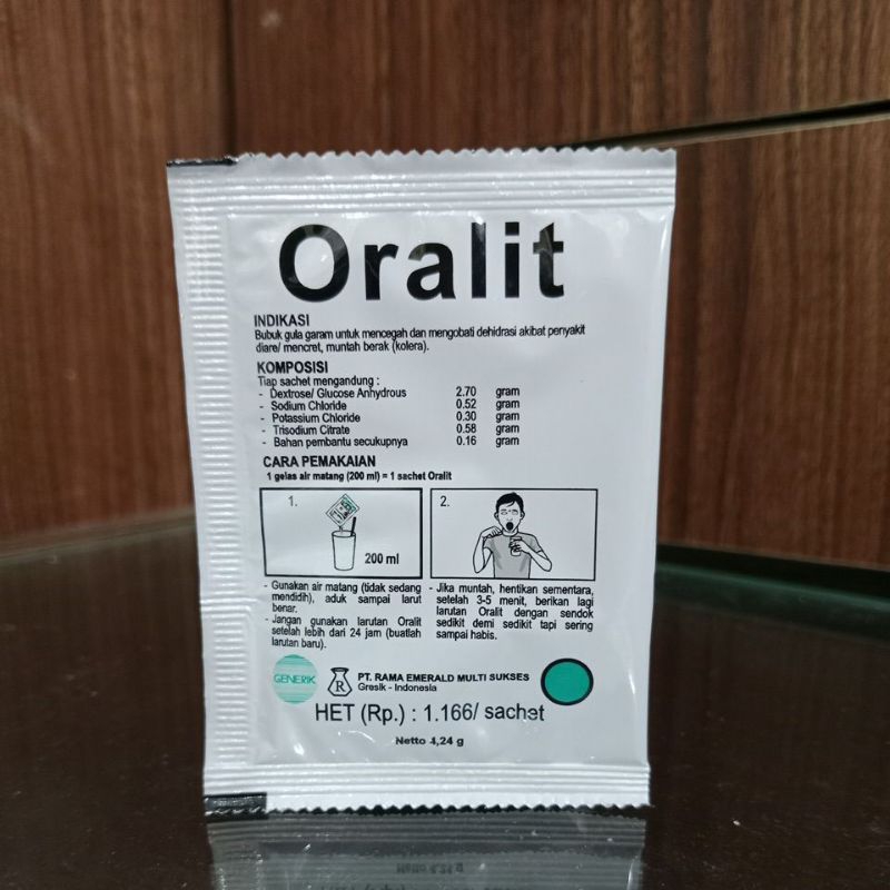 Jual Oralit Sachet 4,24g | Shopee Indonesia