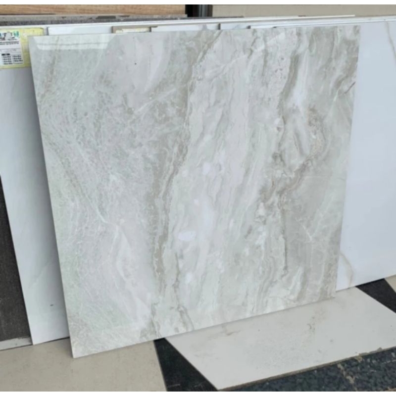 Jual Granit 60x60 Motif Marmer Abu | Sunpower 66105 Glossy | Shopee Indonesia