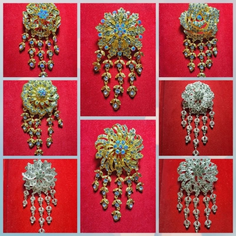 Jual Bros kebaya/Bros baju/Bros hijab/Bros kutu baru/Bros ukuran L6,5cm ...