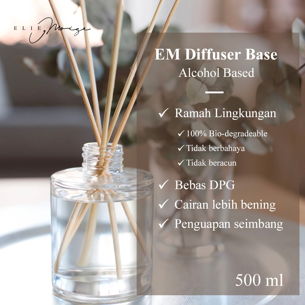 Jual 500ml Reed diffuser refill alcohol solvent base ecofriendly ...