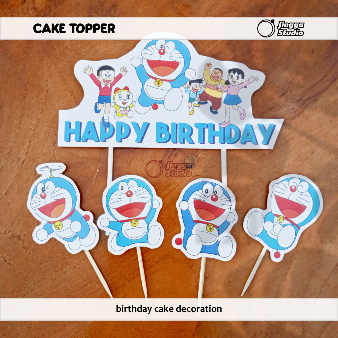 Jual Cake Topper Doraemon | Shopee Indonesia