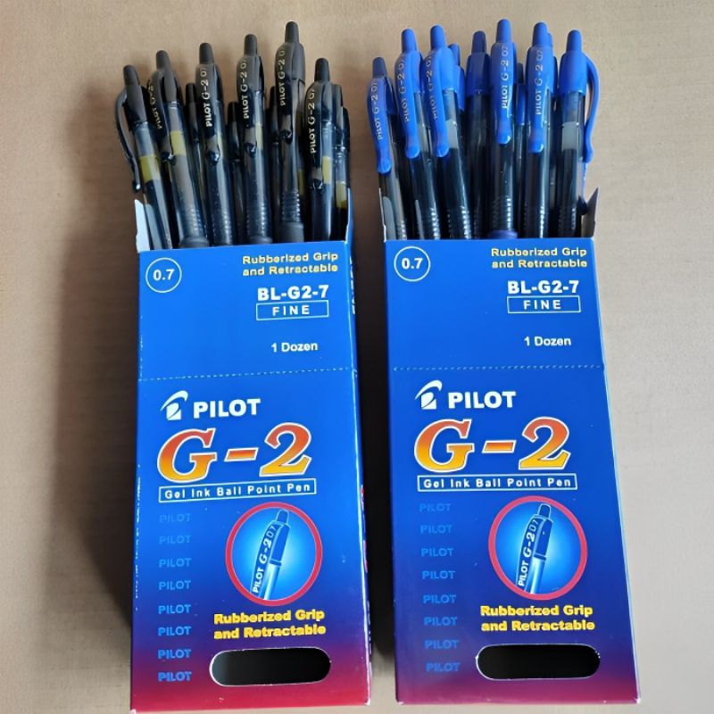 Jual PULPEN PILOT G2 0.5/0.7 BL-G2 (1PAK/12PCS) | Shopee Indonesia