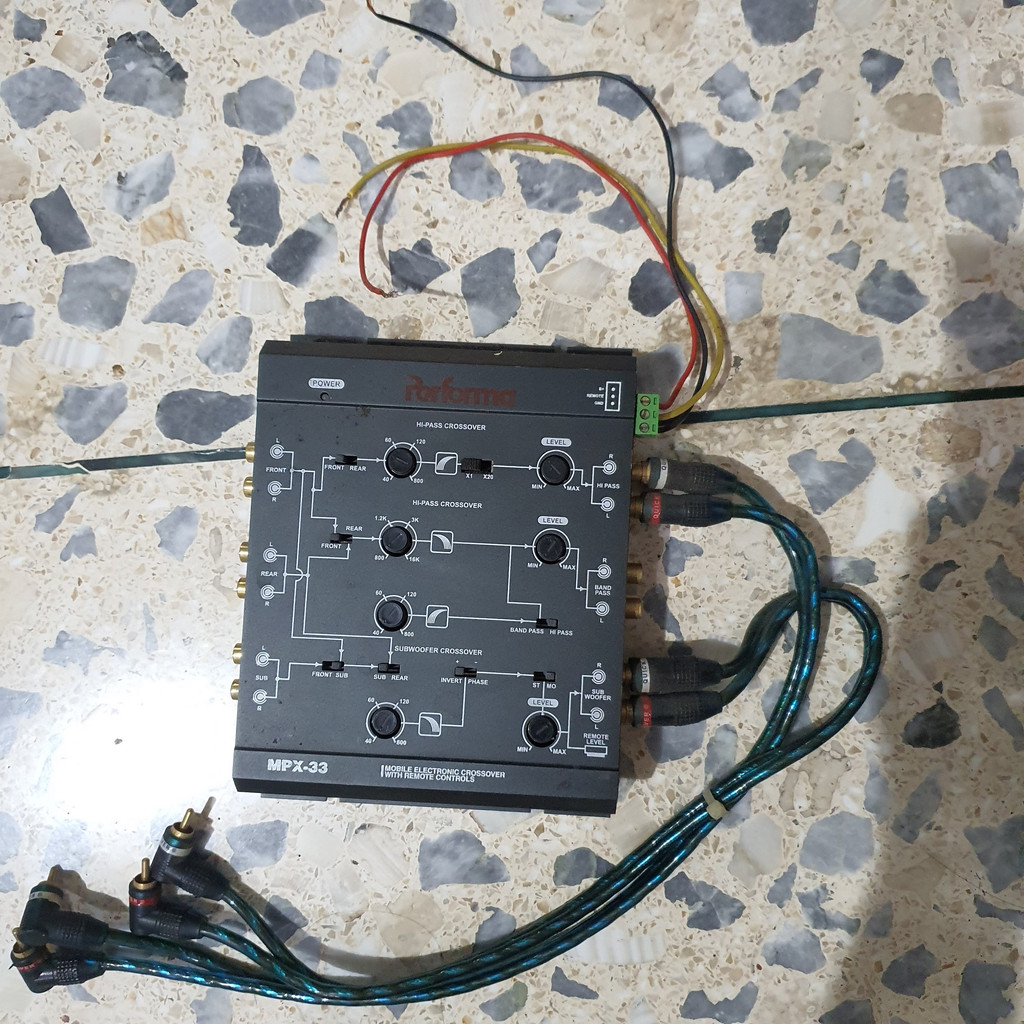 Jual Active Crossover Performa MPX-33 | Shopee Indonesia