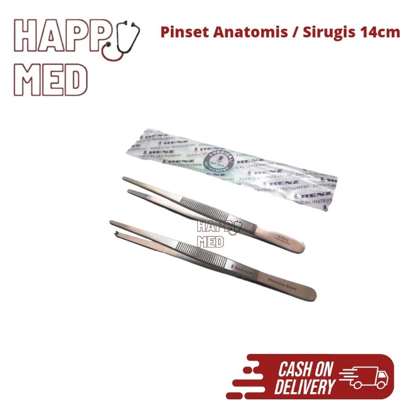 Jual Pinset Anatomis / Sirugis Renz 14 cm | Shopee Indonesia