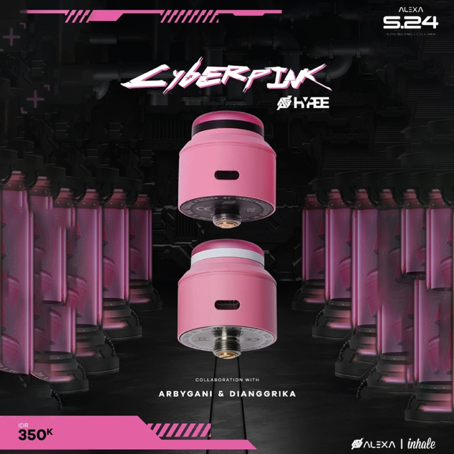 Jual Alexa S24 RDA 24MM Single Coil by Alexa x Inhale | Shopee Indonesia