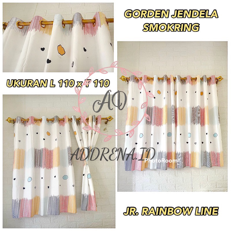 Jual GORDEN JENDELA UKURAN LEBAR 110 X TINGGI 120 10 LUBANG RING ...