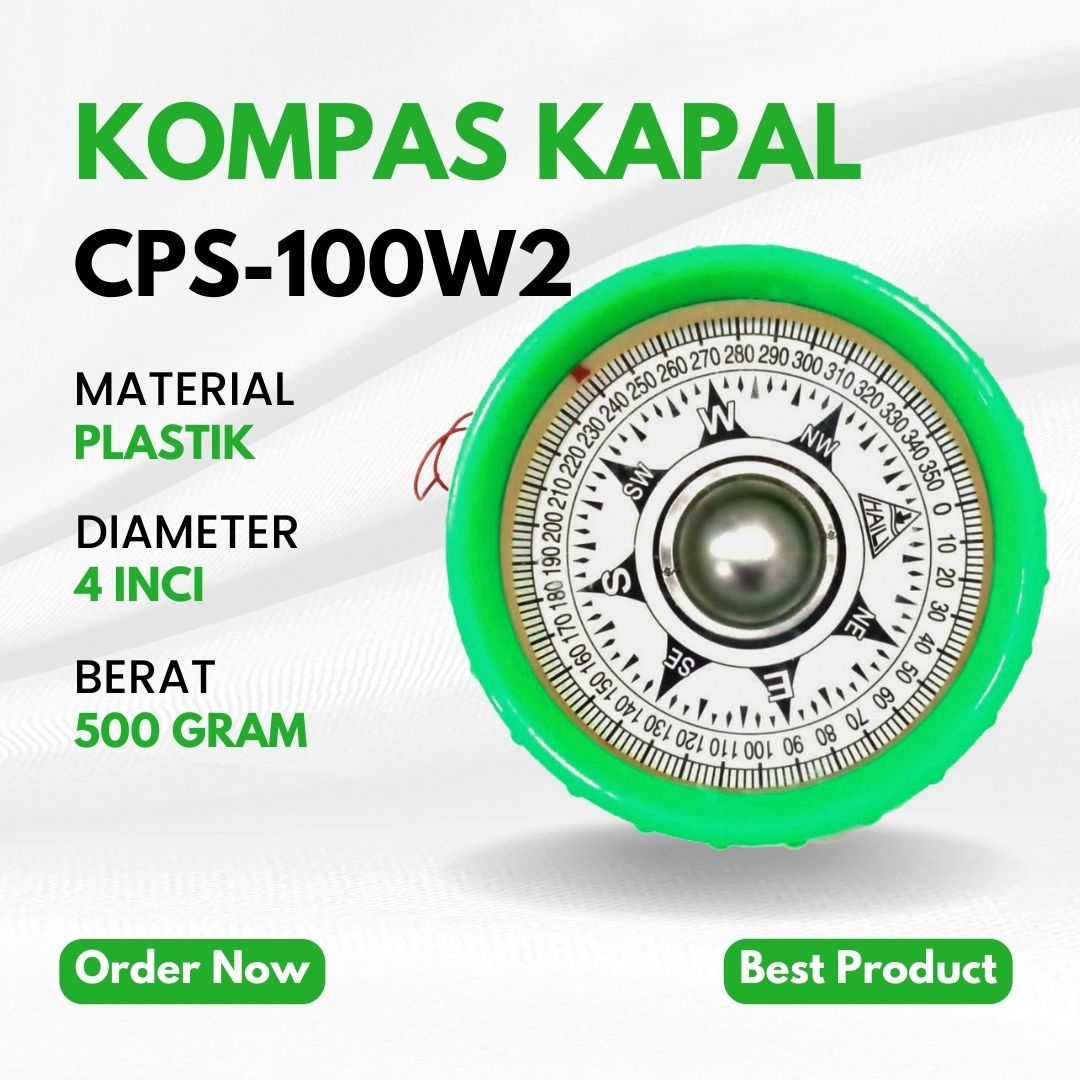 Jual Kompas Kapal/Kompas Plastik/Kompas Nelayan Size 4 Inci (CPS-100W2) | Shopee Indonesia
