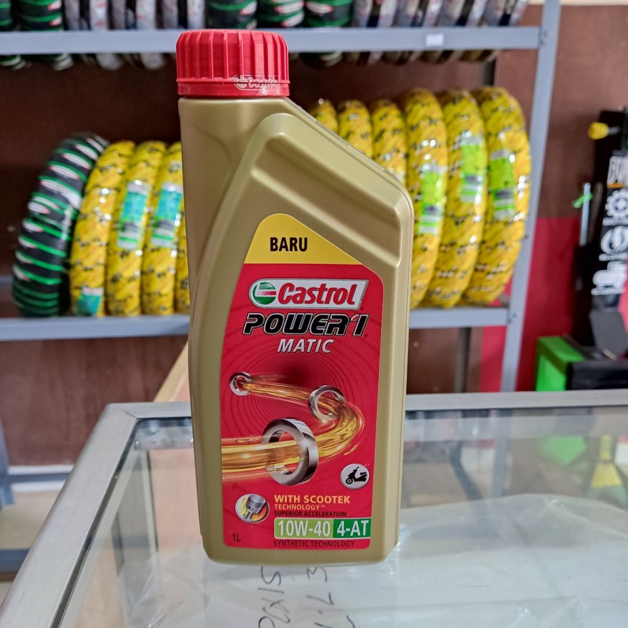 Jual Castrol Power 1 Matic 10w40 1 Liter | Shopee Indonesia