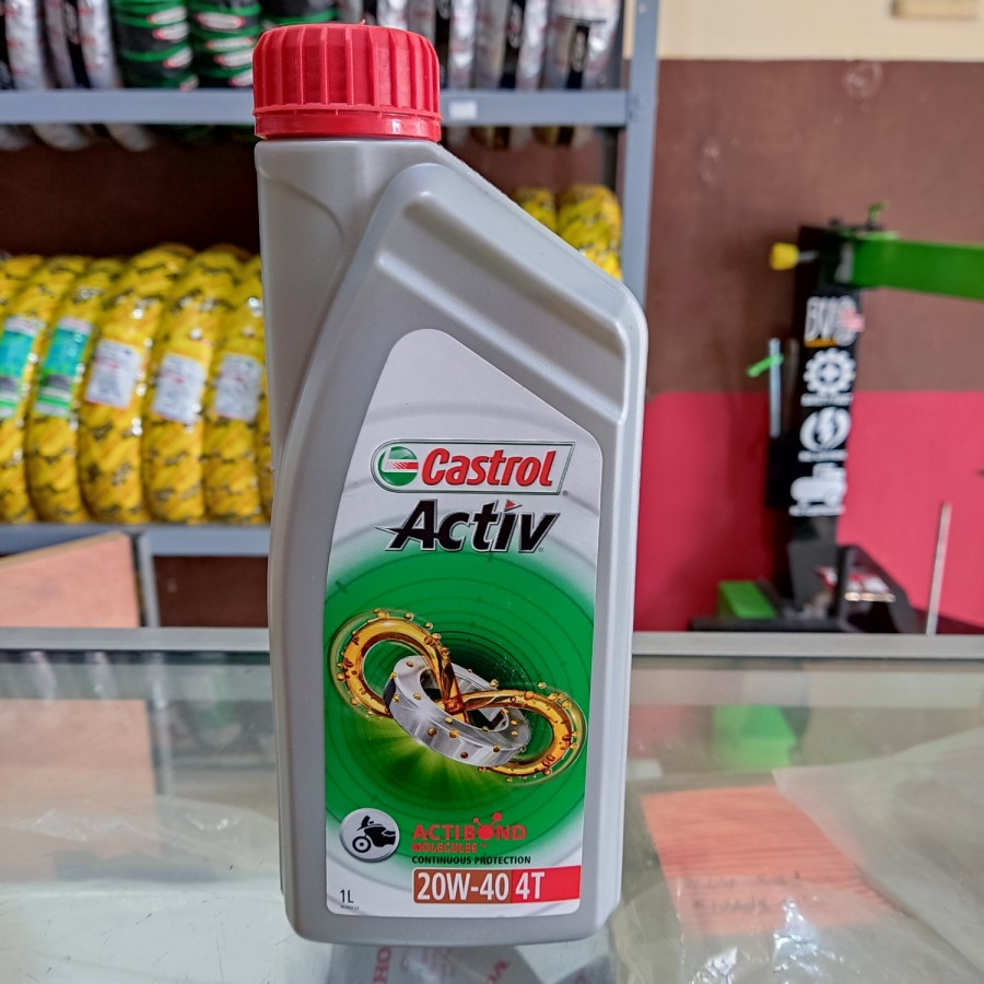 Jual Castrol Activ 4T 20w40 1 Liter | Shopee Indonesia