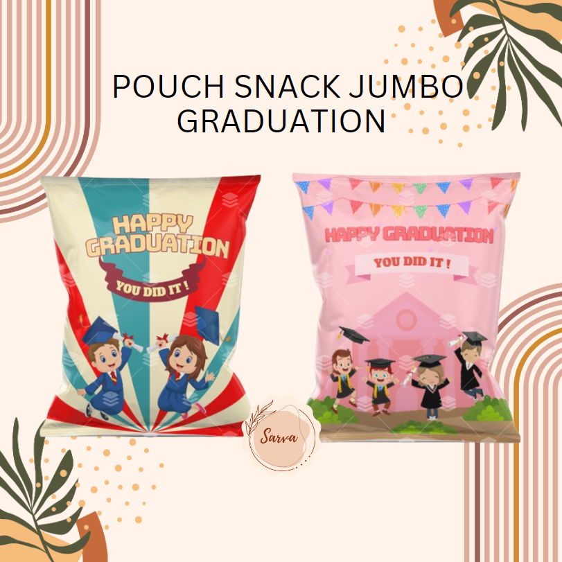 Jual SARVA.CO | POUCH SNACK WISUDA / POUCH SNACK JUMBO GRADUATION ...