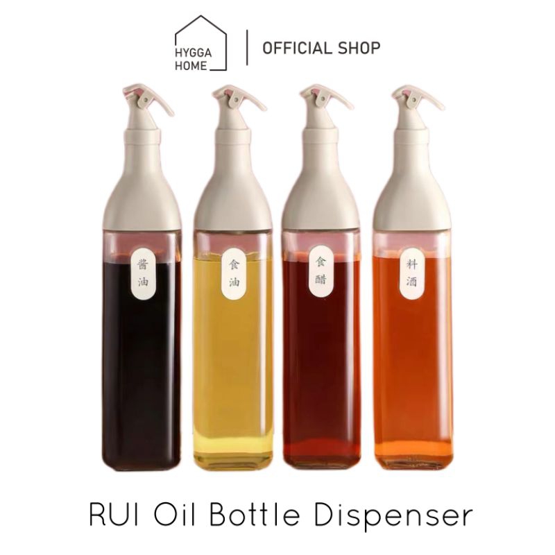 Jual Hygga Home RUI Oil Bottle Dispenser Botol Minyak Botol Saos Kecap ...