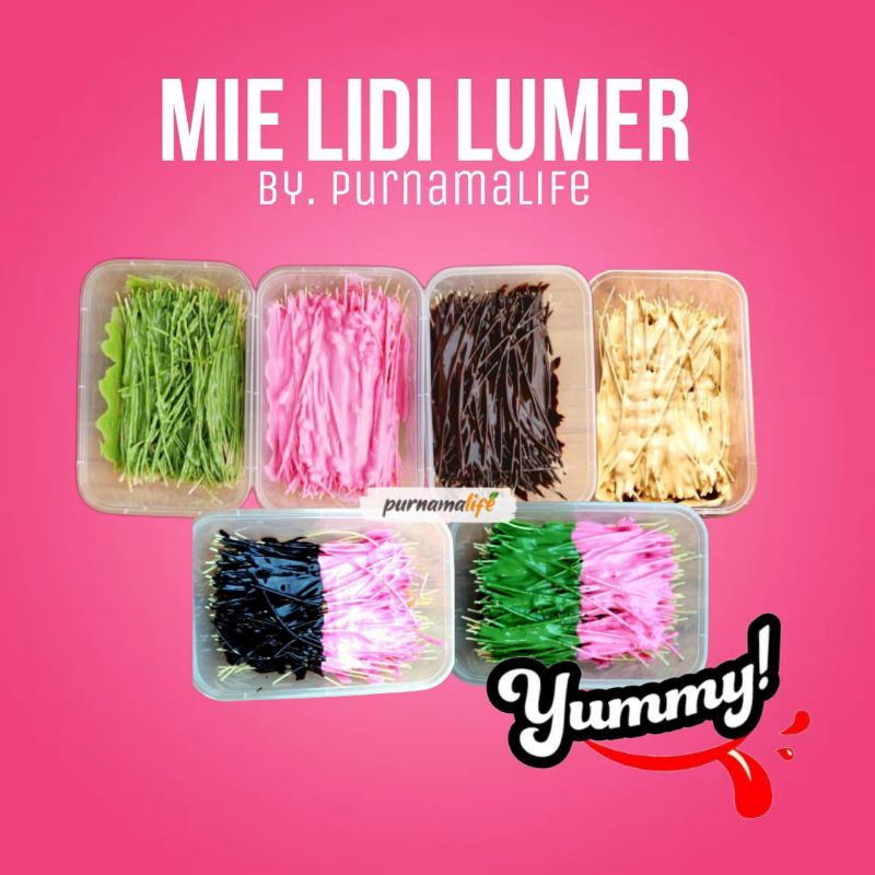 Jual MIE LIDI COKLAT LUMER MANIS ANEKA RASA BY PURNAMALIFE I MIE LIDI ...