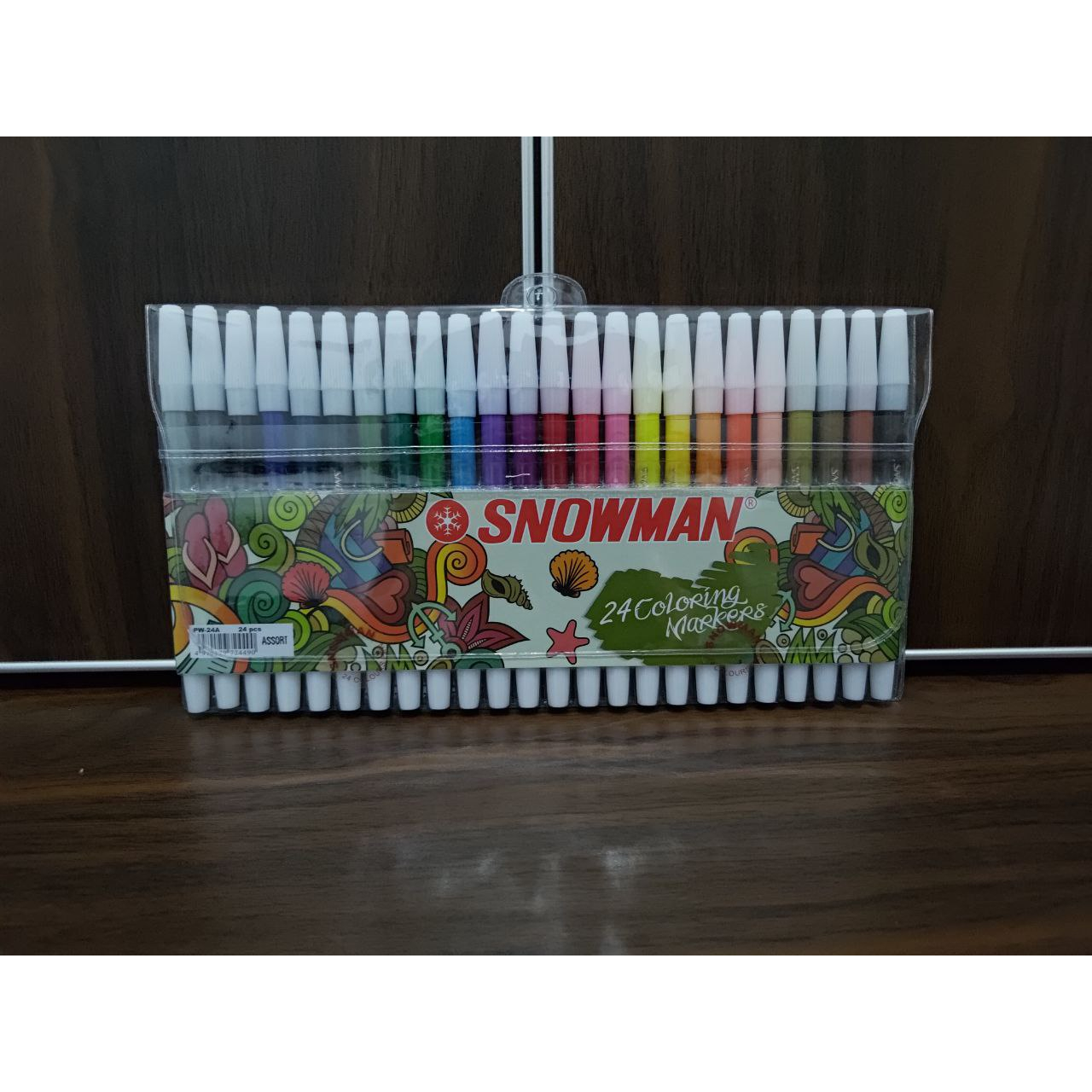 Jual Spidol Kecil Snowman 24 Warna (PW-24A) | Shopee Indonesia