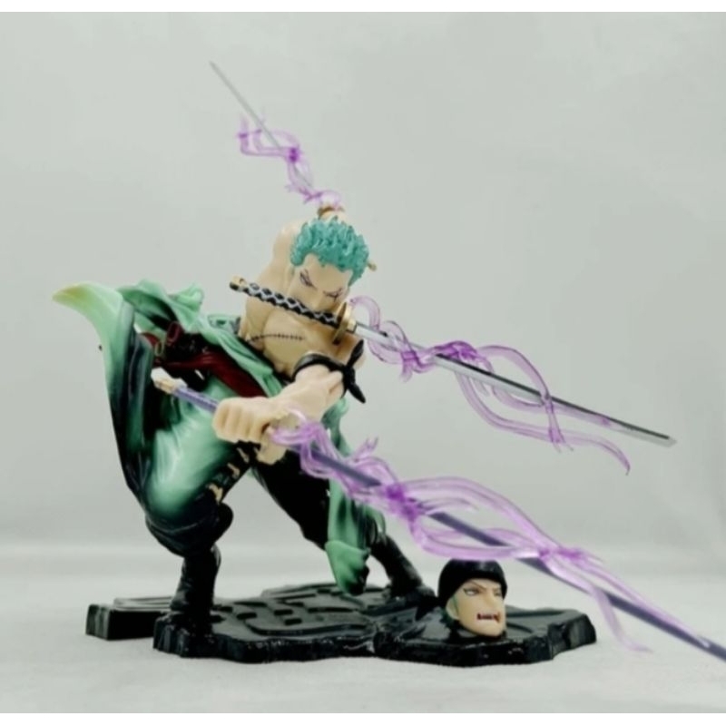 Jual RORONOA ZORO SANTORYU TIGA PEDANG ACTION FIGURE ONE PIECE | Shopee ...