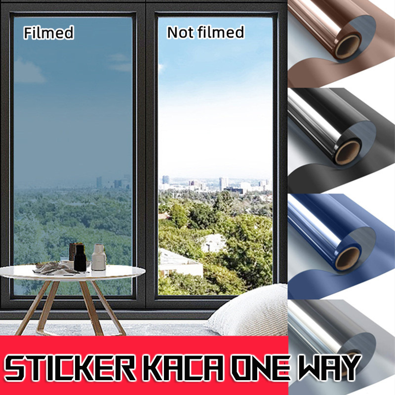 Jual STIKER KACA JENDELA ONE WAY (SATU ARAH) ANTI PANAS WINDOWS FILM ...