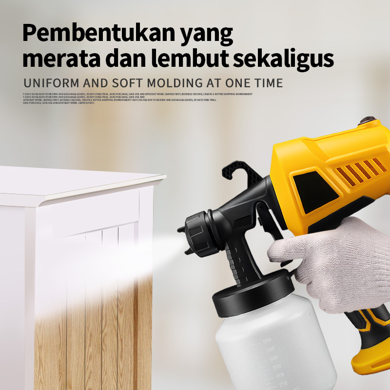 Jual 800ML 400Watt Electric Spray Gun / mesin cat semprot listrik ...