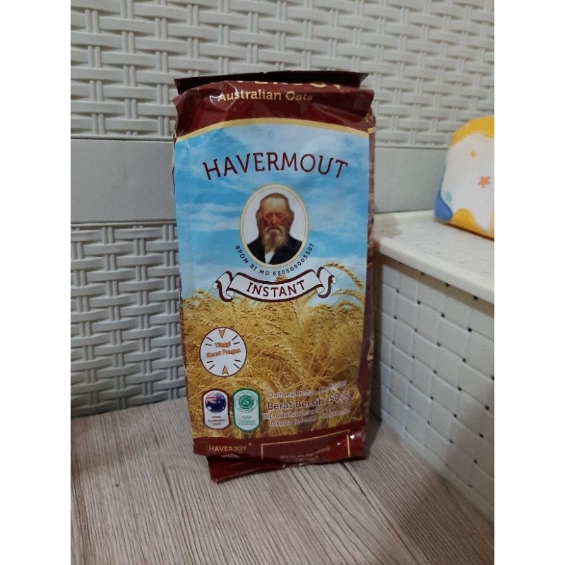 Jual HAVERJOY HAVERMOUT INSTANT OAT 500 gram | Shopee Indonesia