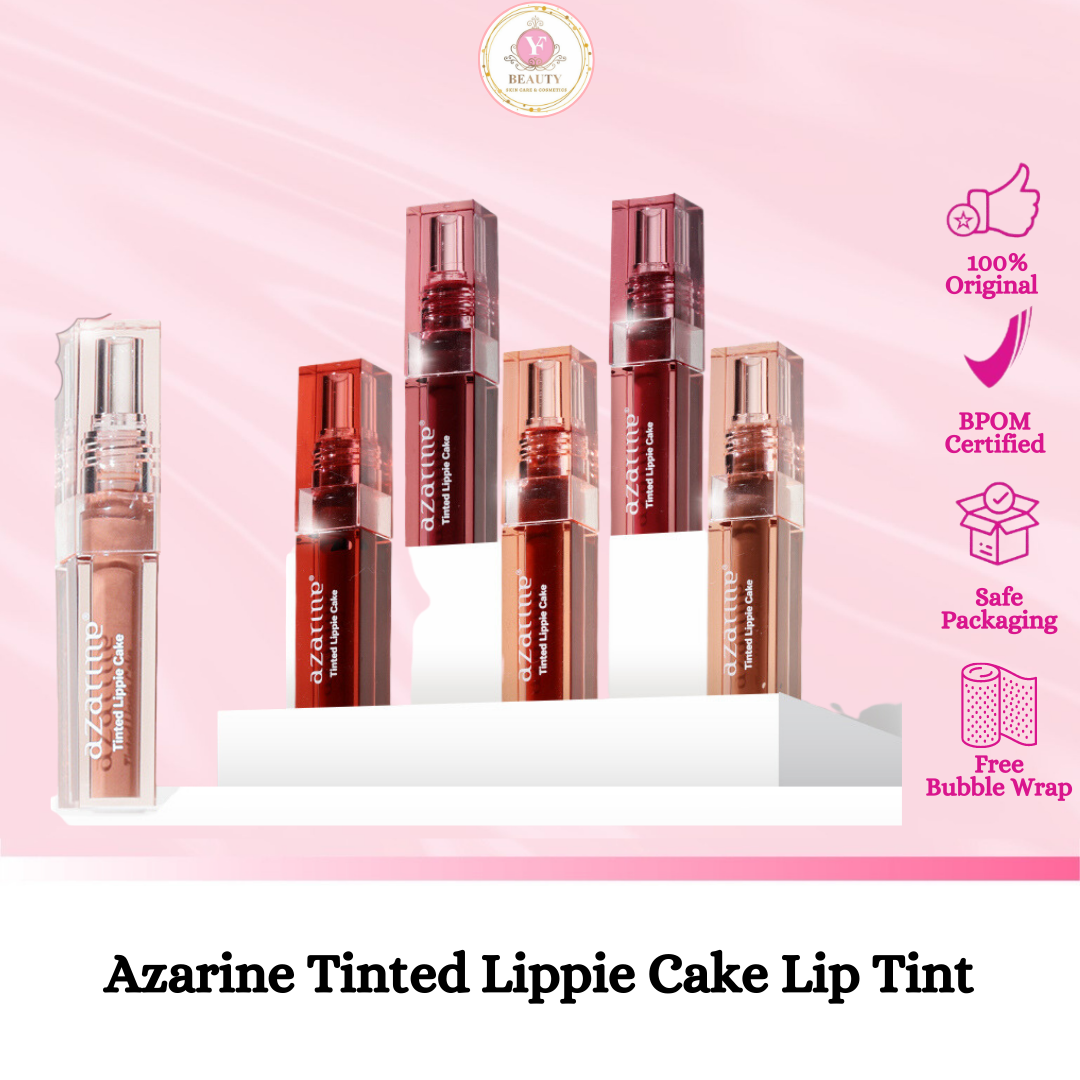 Jual YF BEAUTY [Azarine x Red Velvet] Tinted Lippie Cake Lip Tint 2.9ml ...